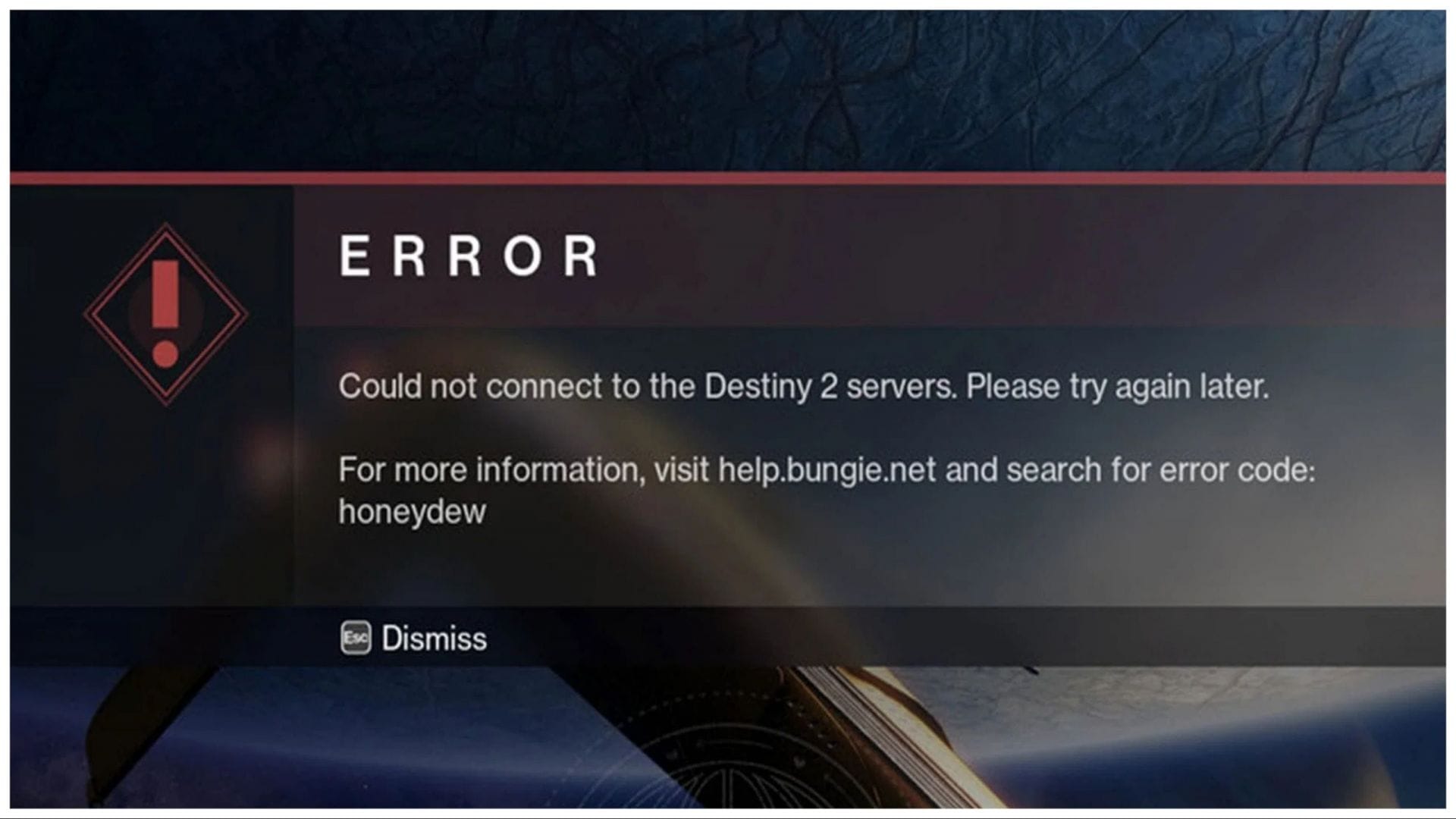 Destiny 2 server status for Episode Heresy