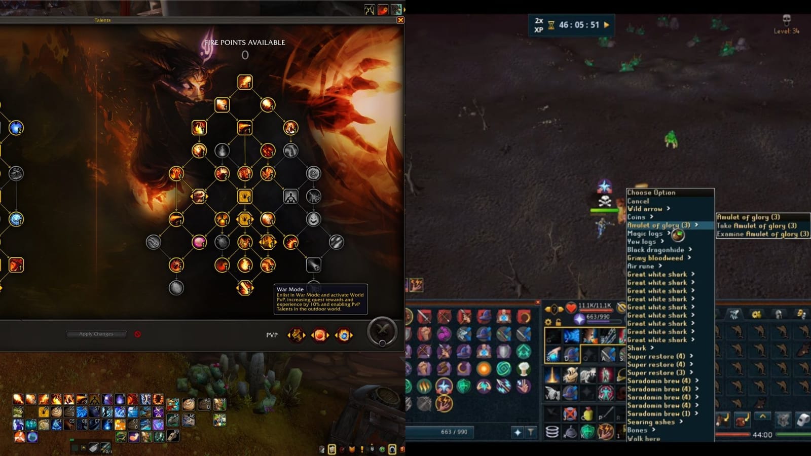 World of Warcraft vs RuneScape: 5 major differences between the games