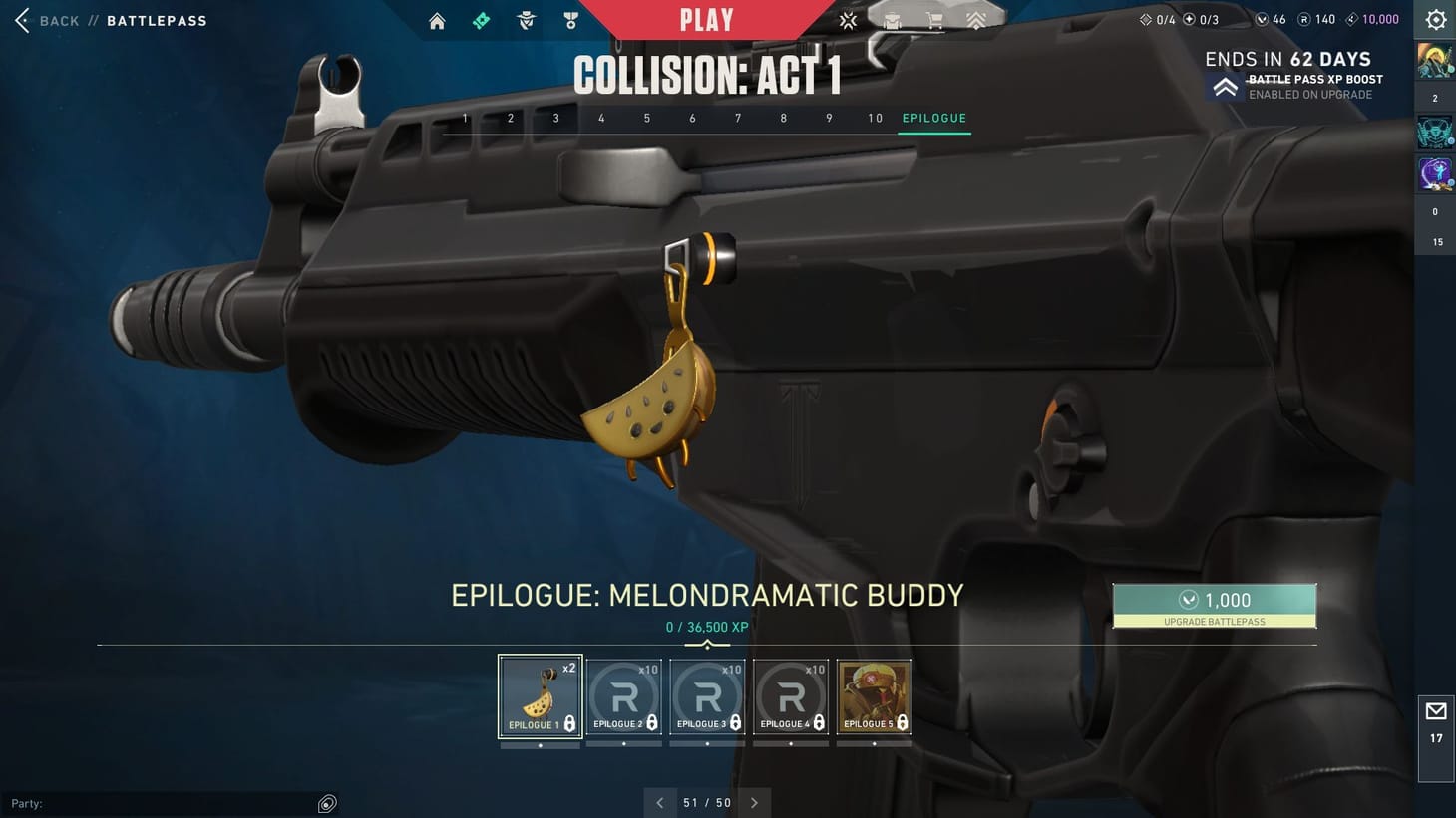 Valorant Episode 9 Act 1: All Battlepass tiers and rewards