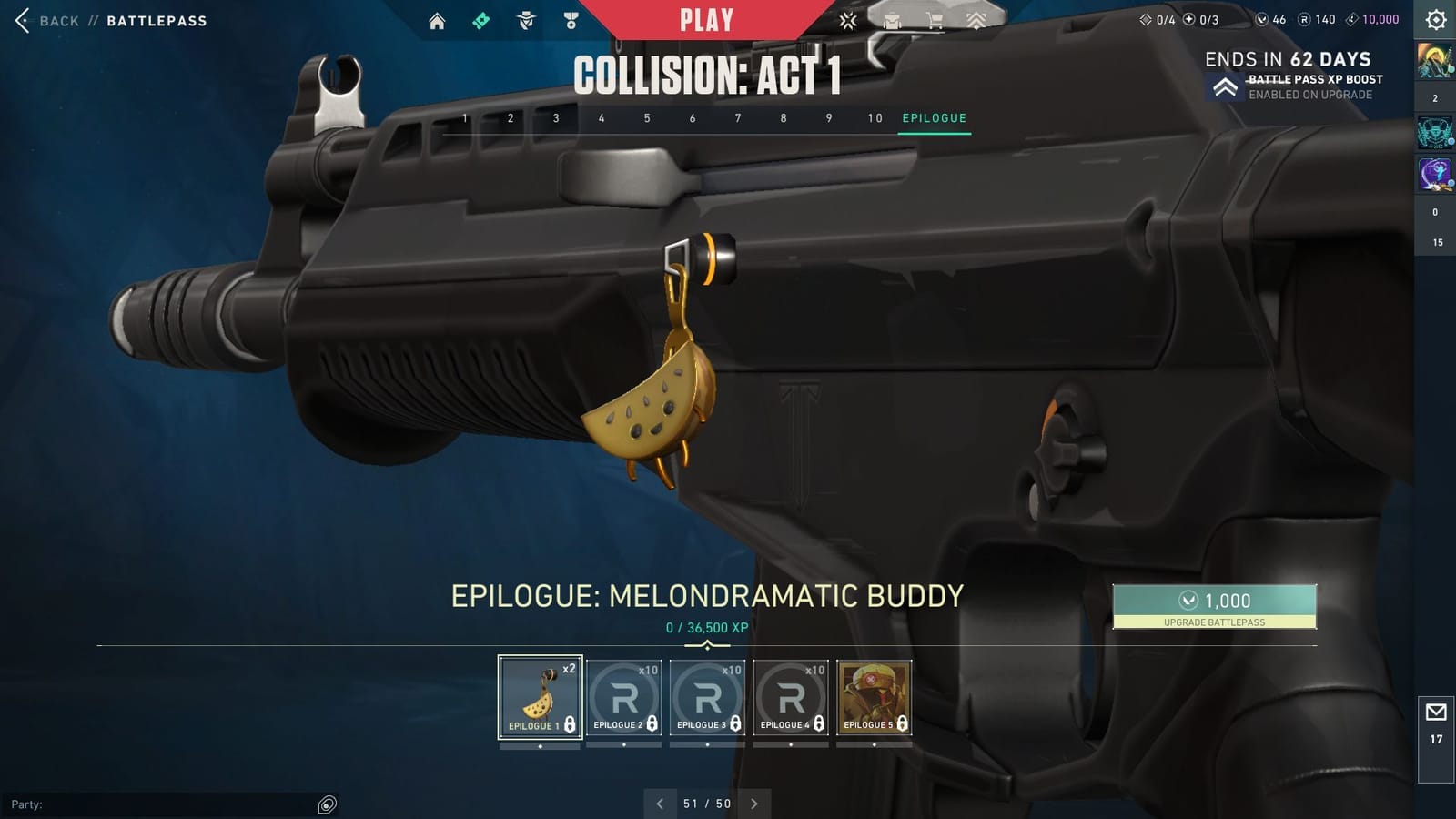 Valorant Episode 9 Act 1: All Battlepass tiers and rewards