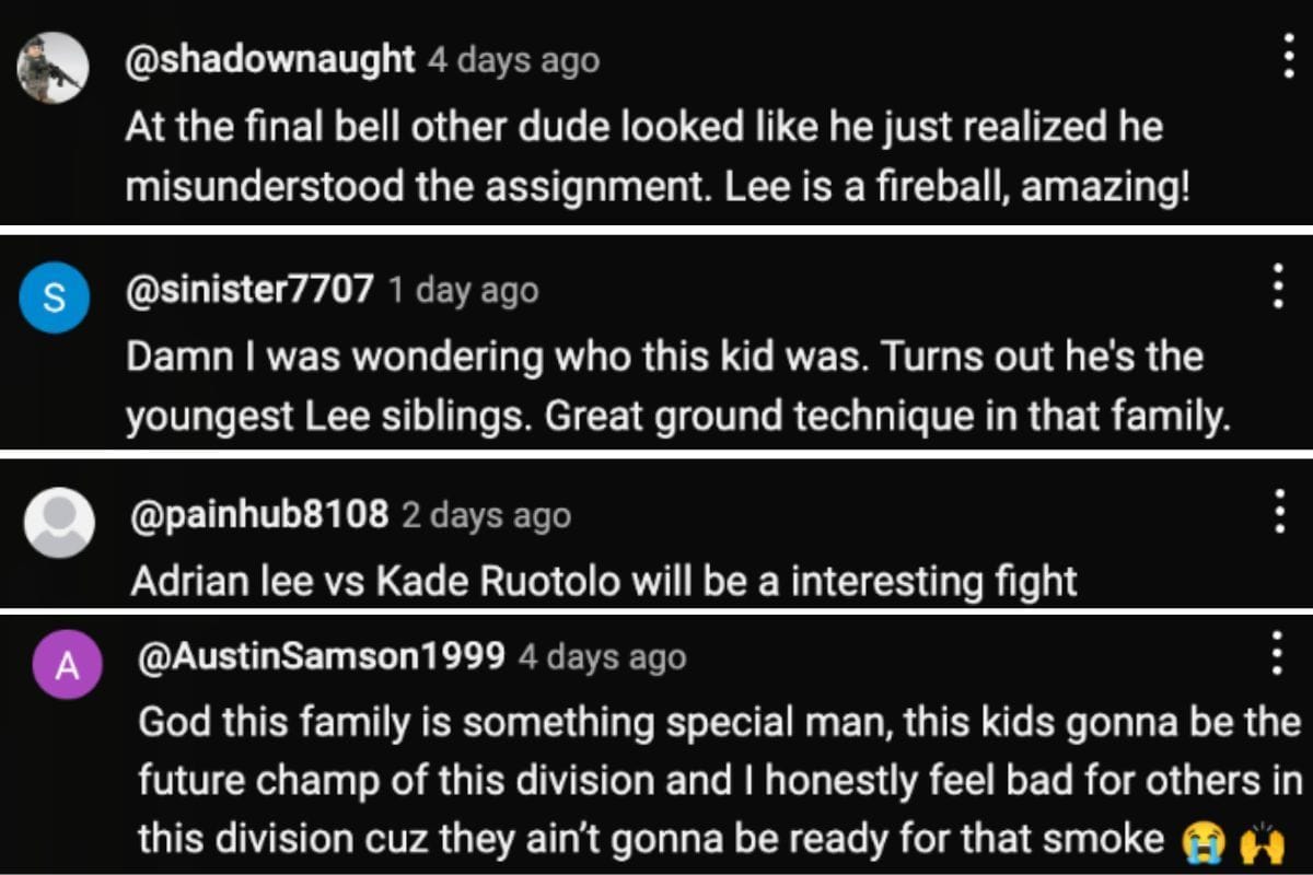 Adrian Lee ONE 167: "Lee is a fireball" - Fans mightily impressed with ...