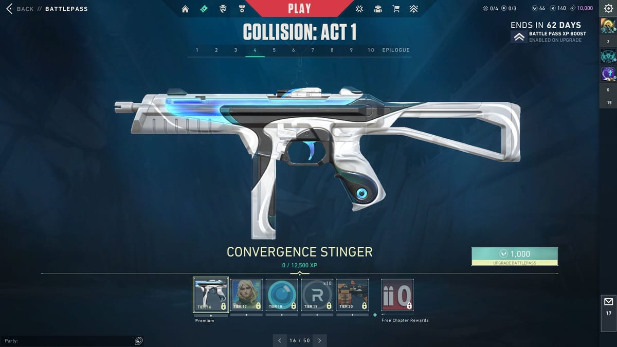 Valorant Episode 9 Act 1: All Battlepass tiers and rewards