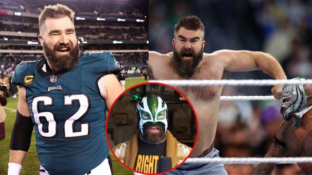 10-year-old NFL fan gifts Jason Kelce Eagles-themed Luchador mask after ...