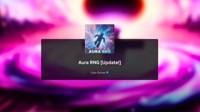 Roblox Aura RNG Codes