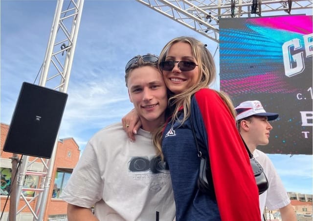 Who is Pelle Larsson’s girlfriend, Emma Krajewski