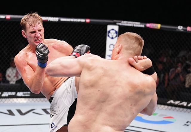 Sergei Pavlovich: Alexander Volkov: Post-fight scuffle at UFC Saudi ...