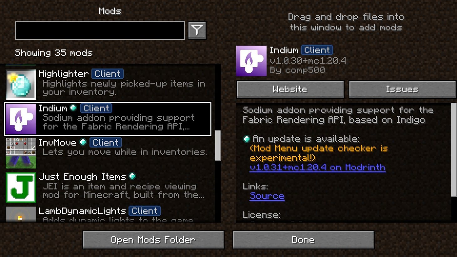 Minecraft Indium mod: All you need to know