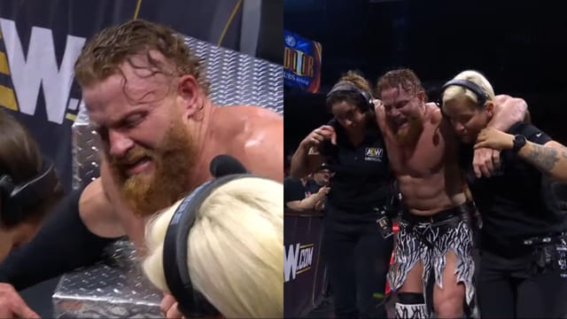 Buddy Matthews has a message for fans after getting injured mid-match ...