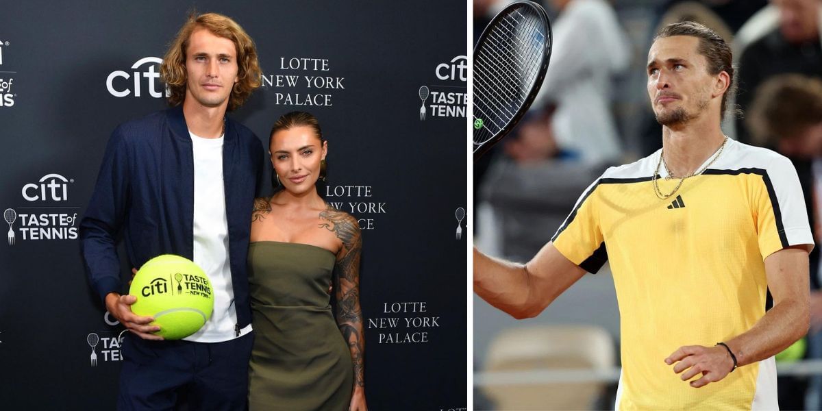 Alexander Zverev's girlfriend Sophia Thomalla delighted by his success, shows her support as he ...