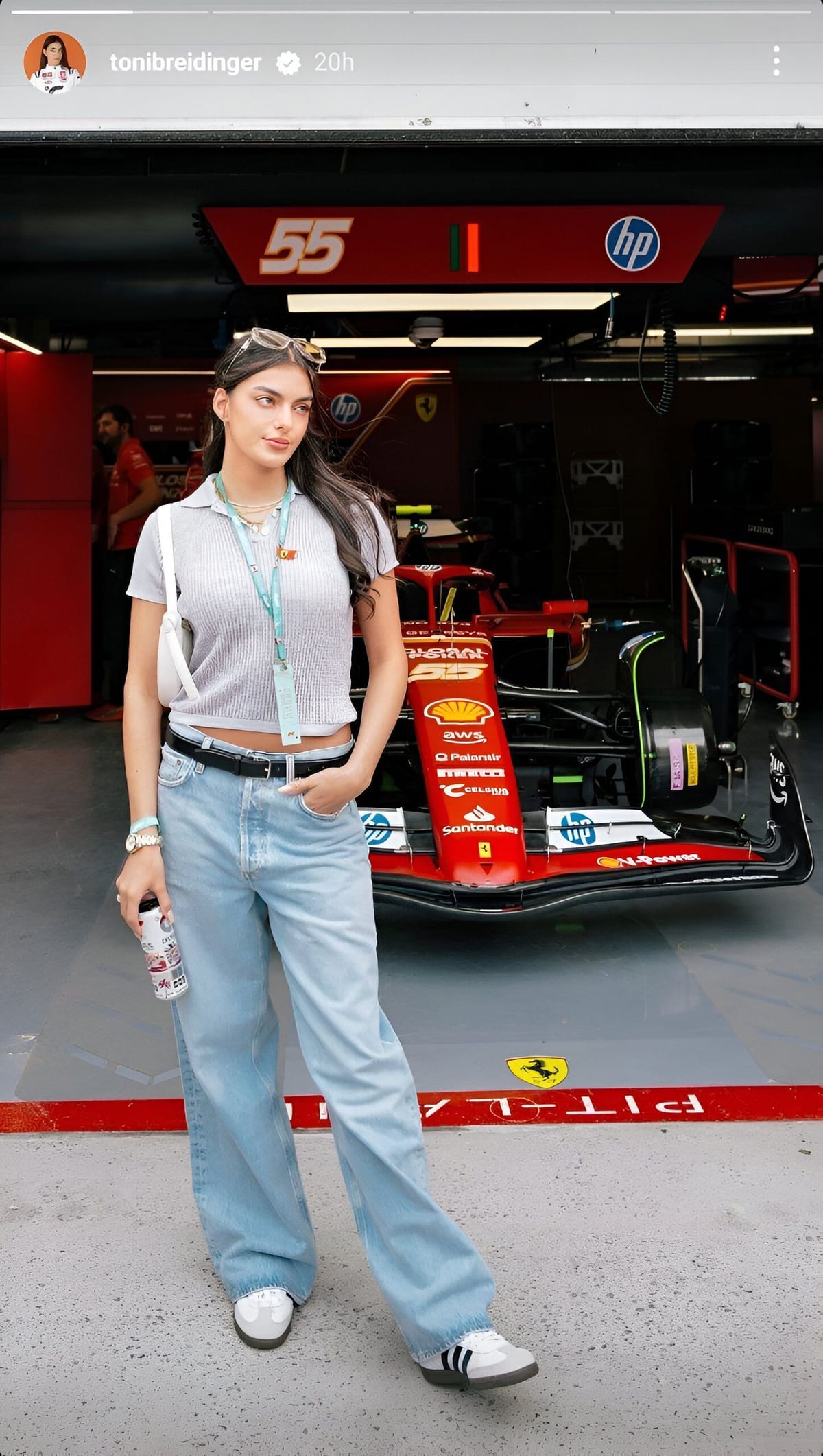 NASCAR's Toni Breidinger ups the style quotient in an effortless denim ...