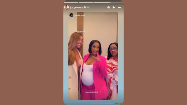 Jordyn Woods boosts Anthony Edwards' girlfriend Jeanine Robel's ...