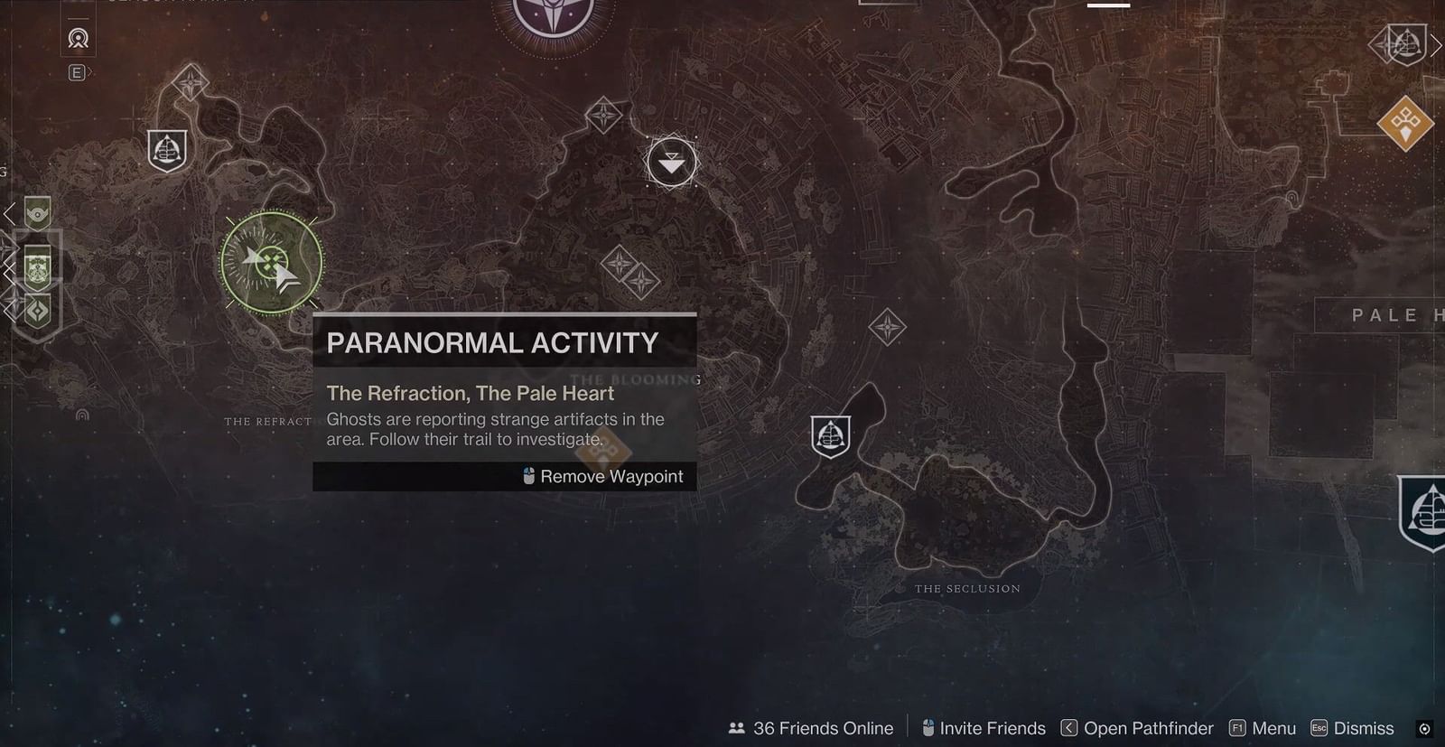 All Paranormal Activity locations guide in Destiny 2