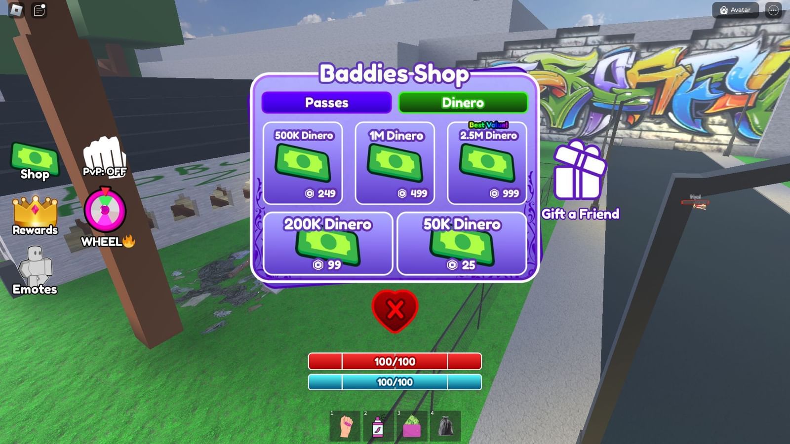 How to play Roblox Baddies?