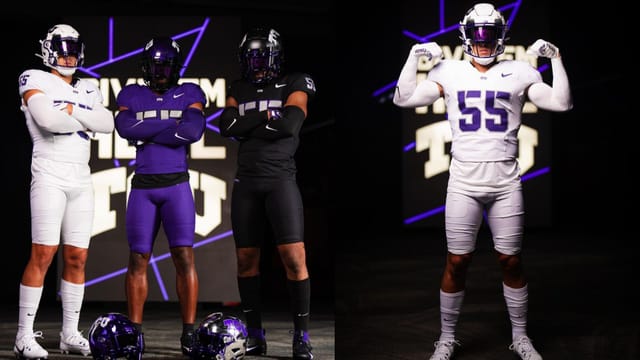TCU college football uniforms: Horned Frogs unveil brand new Jerseys ...