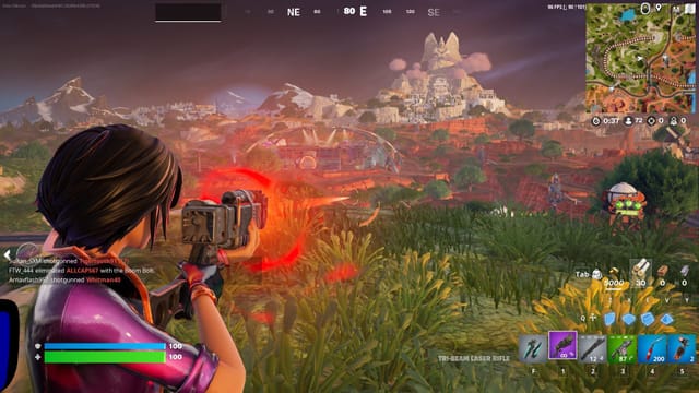 Where to find the Tri-Beam Laser Rifle in Fortnite Chapter 5 Season 3