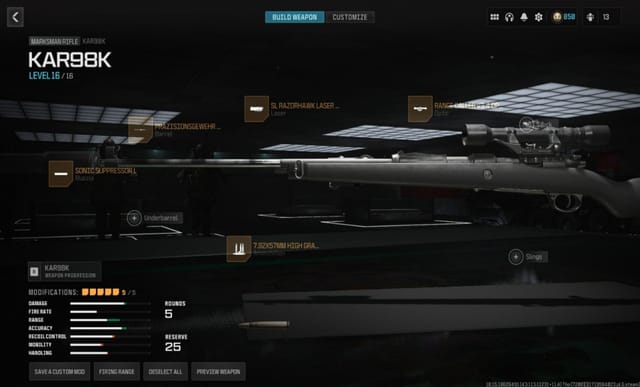 Best Kar98k loadout in Warzone (Season 4 Reloaded)