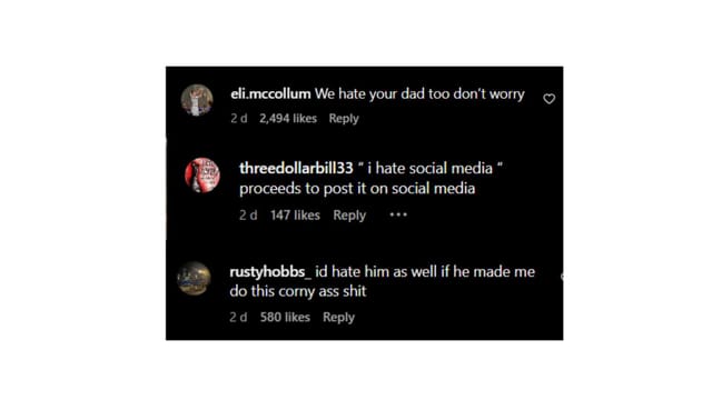 Fans react to Baby Gronk's "I hate Father's Day" monologue on IG: "We ...