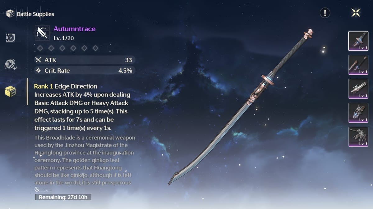 Best Battle Pass weapons in Wuthering Waves, ranked