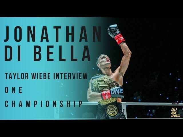 ONE Friday Fights 68: Jonathan Di Bella describes appearance on Ariel ...
