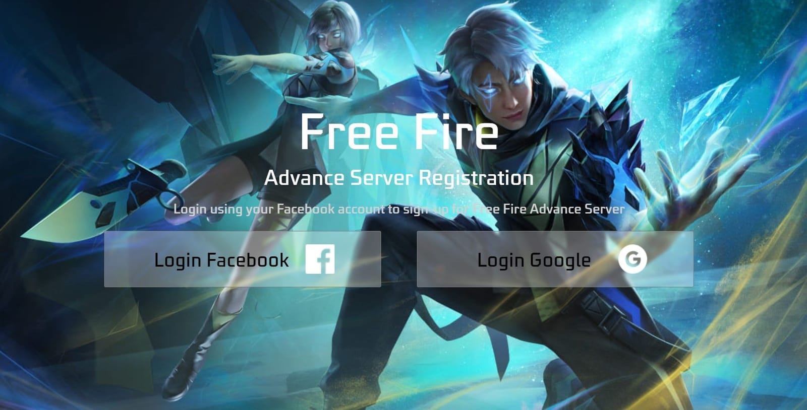 How to register for Free Fire OB45 Advance Server