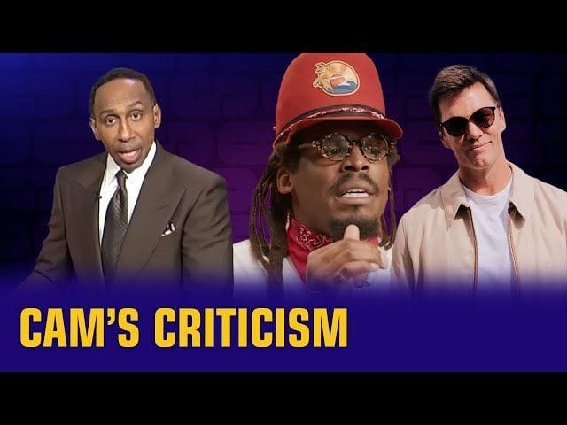 Stephen A. Smith takes issue with Cam Newton hinting racial bias played ...