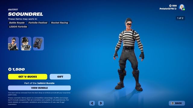 How to get Rapscallion and Scoundrel skin in Fortnite