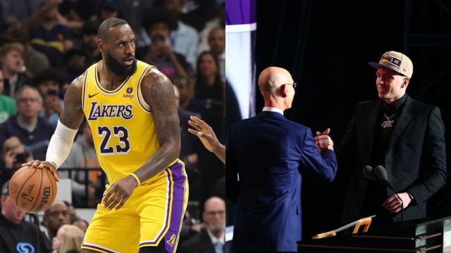 Video of LeBron James singing Dalton Knecht praises goes viral as Lakers draft Tennessee shooter