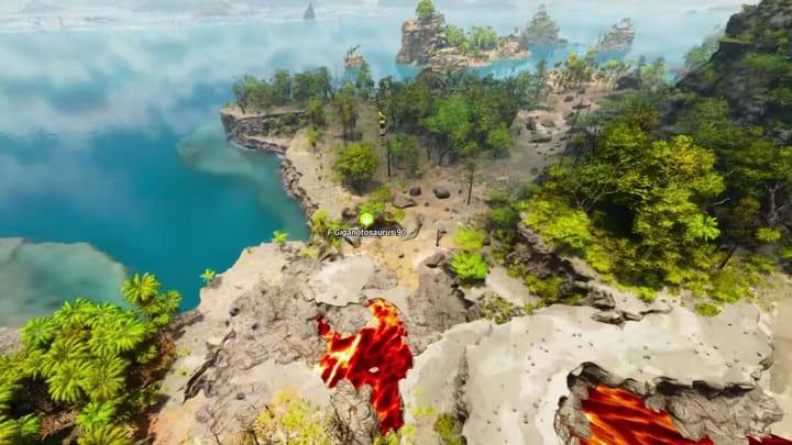 ARK Survival Ascended: Best Giganotosaurus spawn locations in The ...
