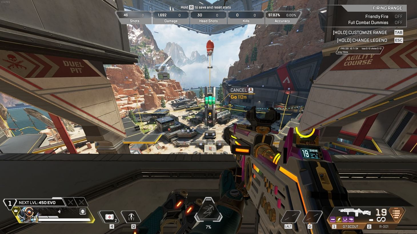Apex Legends G7 Scout's single fire better than R-301