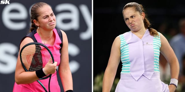 "This is QUEEN double fault energy";"Got blinded by her own outfit ...