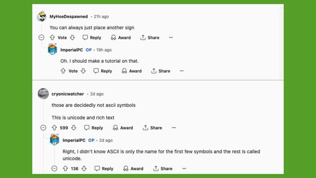 Minecraft player shares trick to add more text on signs
