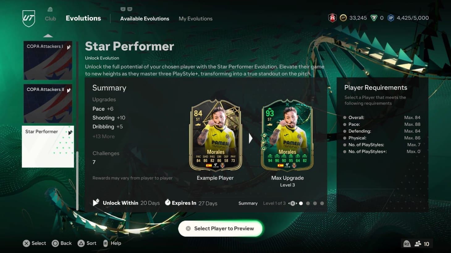 EA FC 24 Star Performer Evolution guide: Best players to use, all ...