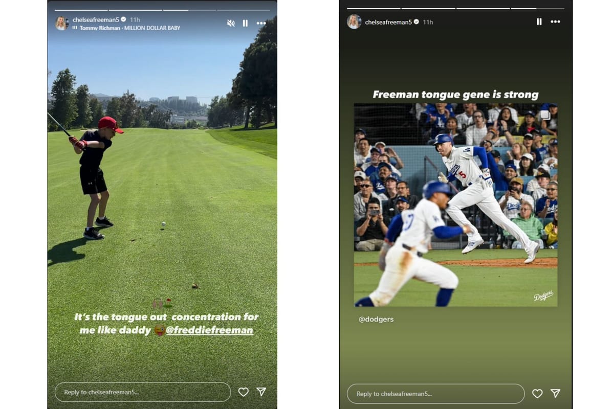 In Photos: Freddie Freeman's wife Chelsea shares snaps of son Charlie ...