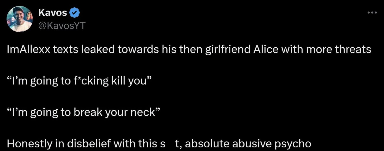 What did ImAllexx say? YouTuber goes viral after threatening to assault ...