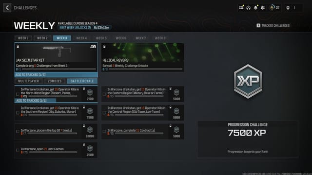 How to unlock JAK Scimitar Kit in Warzone and MW3