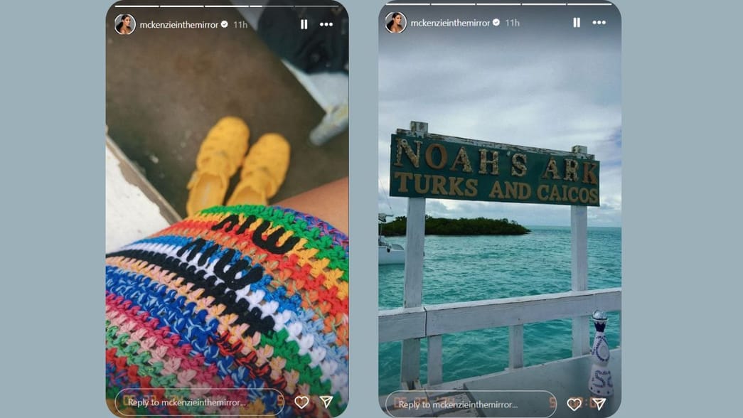 In Photos: Kentavious Caldwell-Pope's wife Mckenzie pairs black swim ...