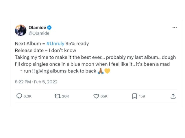 Who is Olamide? Everything to know as Nigerian rapper drops new project ...