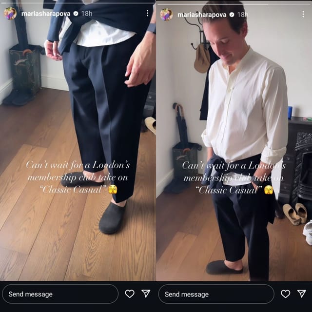 "Is this gonna be allowed?" - Maria Sharapova pokes fun at fiance ...