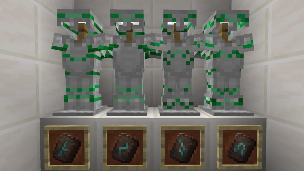 7 rarest armor trims in Minecraft 1.21