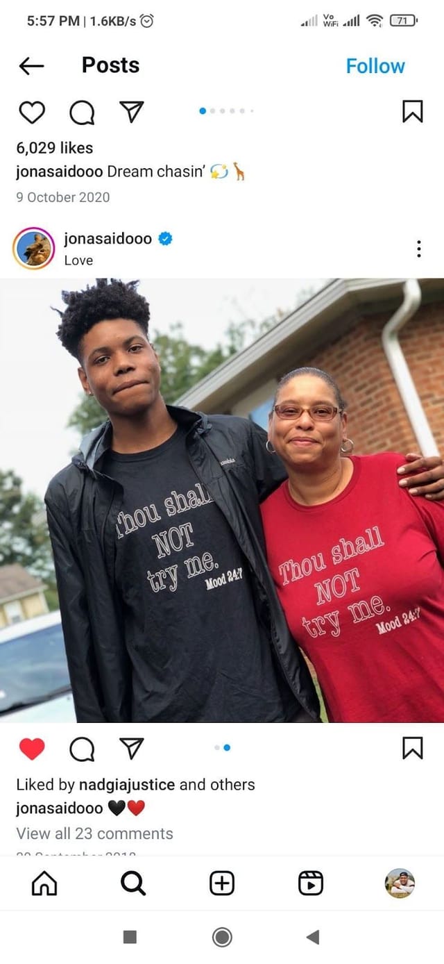 Who are Jonas Aidoo's Parents? Meet his parents, Regina Parker-Aidoo ...