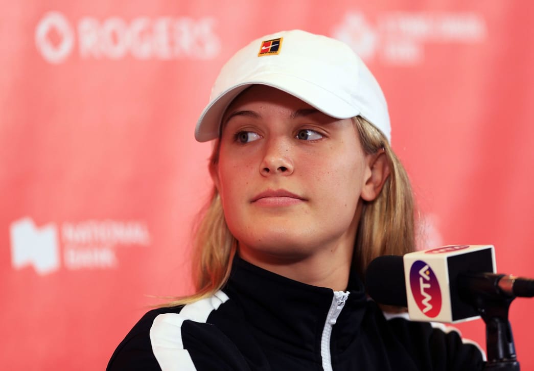 Eugenie Bouchard hilariously confuses Taylor Fritz with Taylor Swift ...