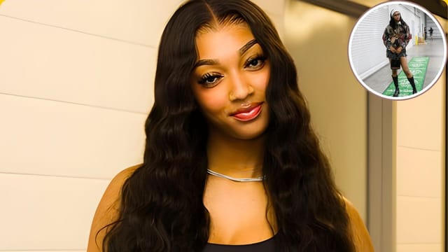 Angel Reese impresses with pregame fit featuring Bulls jumper rocking ...