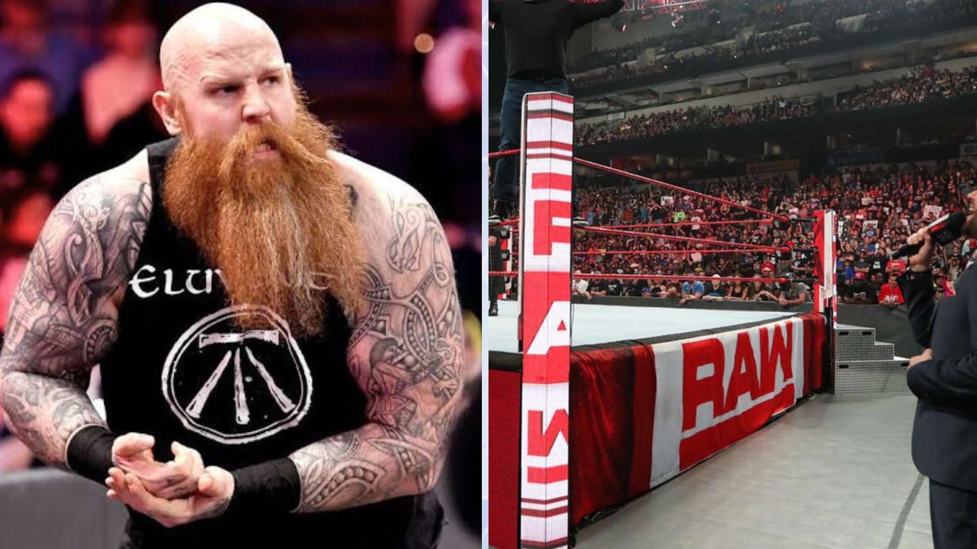 When was Erick Rowan last active on the WWE RAW roster before Wyatt Sicks?