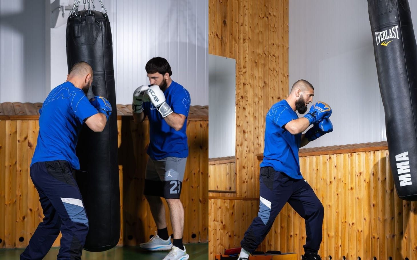 UFC: In Photos: Khamzat Chimaev highlights his training and recovery ...