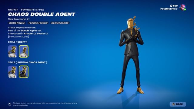 How to get Double Agent skins in Fortnite