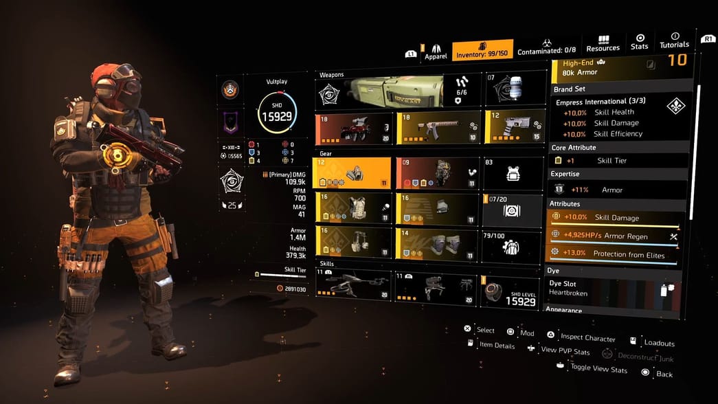 5 best builds for The Summit in The Division 2