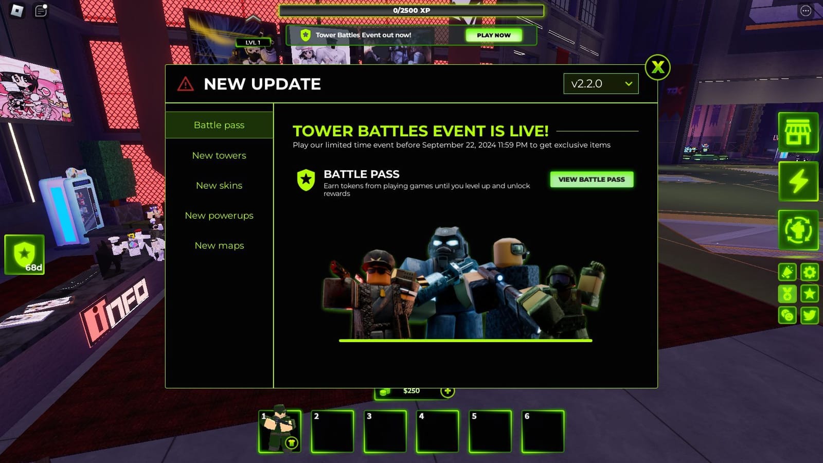 Tower Battles collaborates with Tower Defense X: The Void, New Tower ...