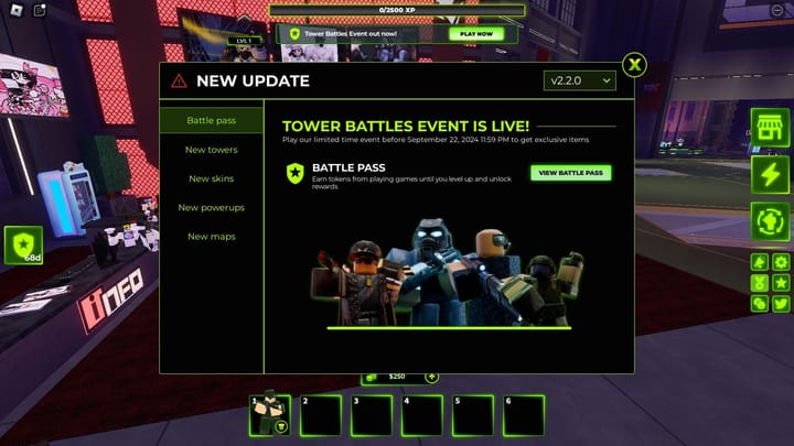 Tower Battles collaborates with Tower Defense X: The Void, New Tower ...