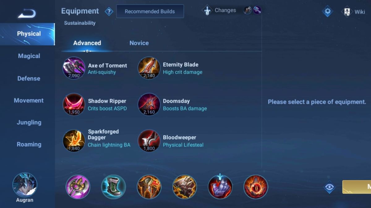 Augran build in Honor of Kings: Best Equipment, Arcanas, Battle Spell, and Skill Combo