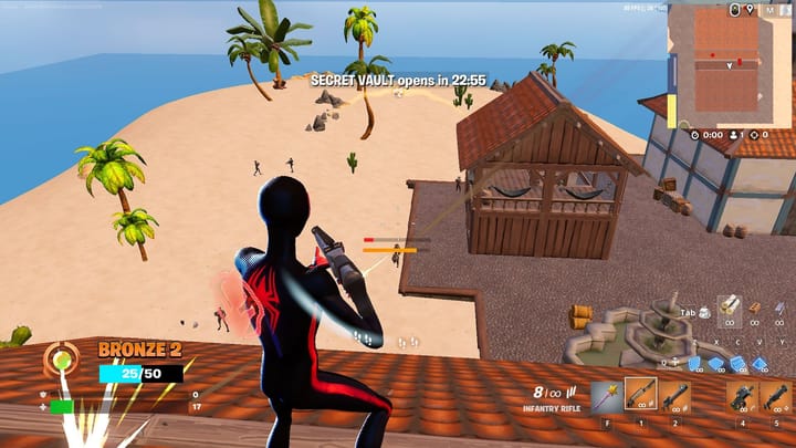 Fortnite 99 Bots Royale: UEFN map code, how to play, and more